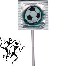 Lollipop Football/Soccer green
